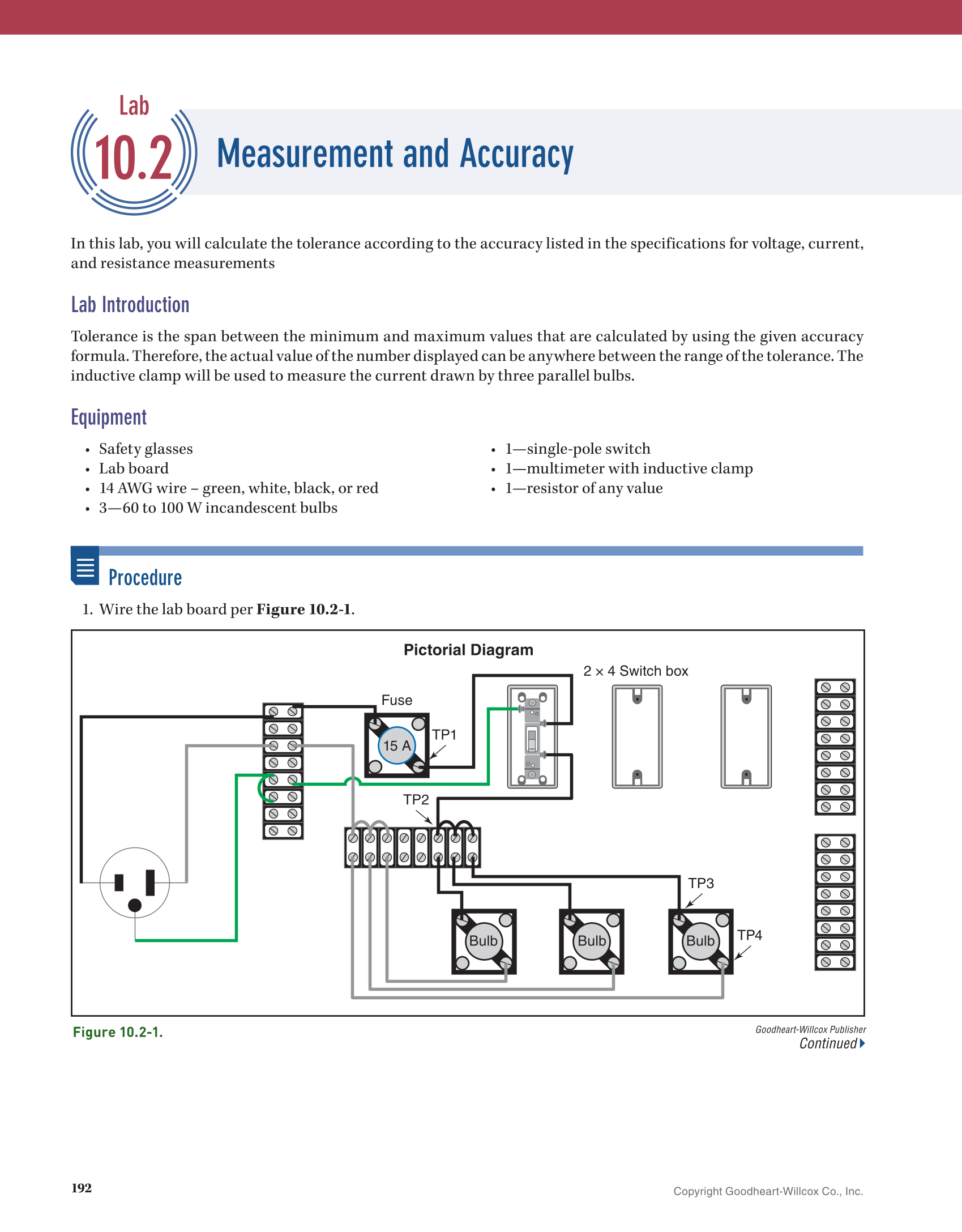 Essential Electrical Skills for HVACR: Theory and Labs, Textbook page 192