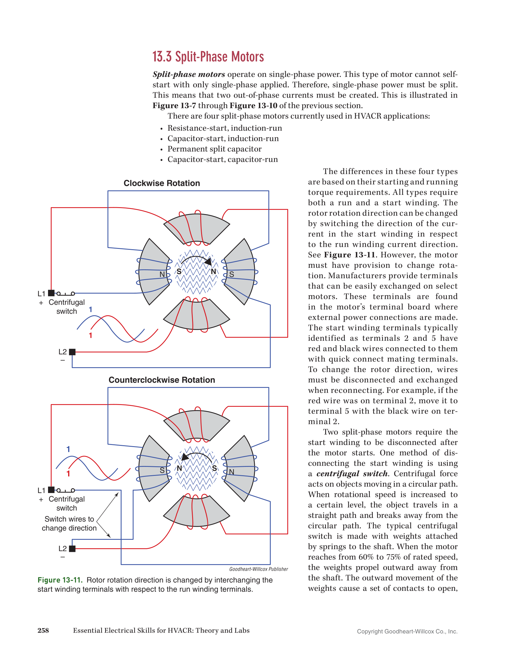 Essential Electrical Skills for HVACR: Theory and Labs, Textbook page 258