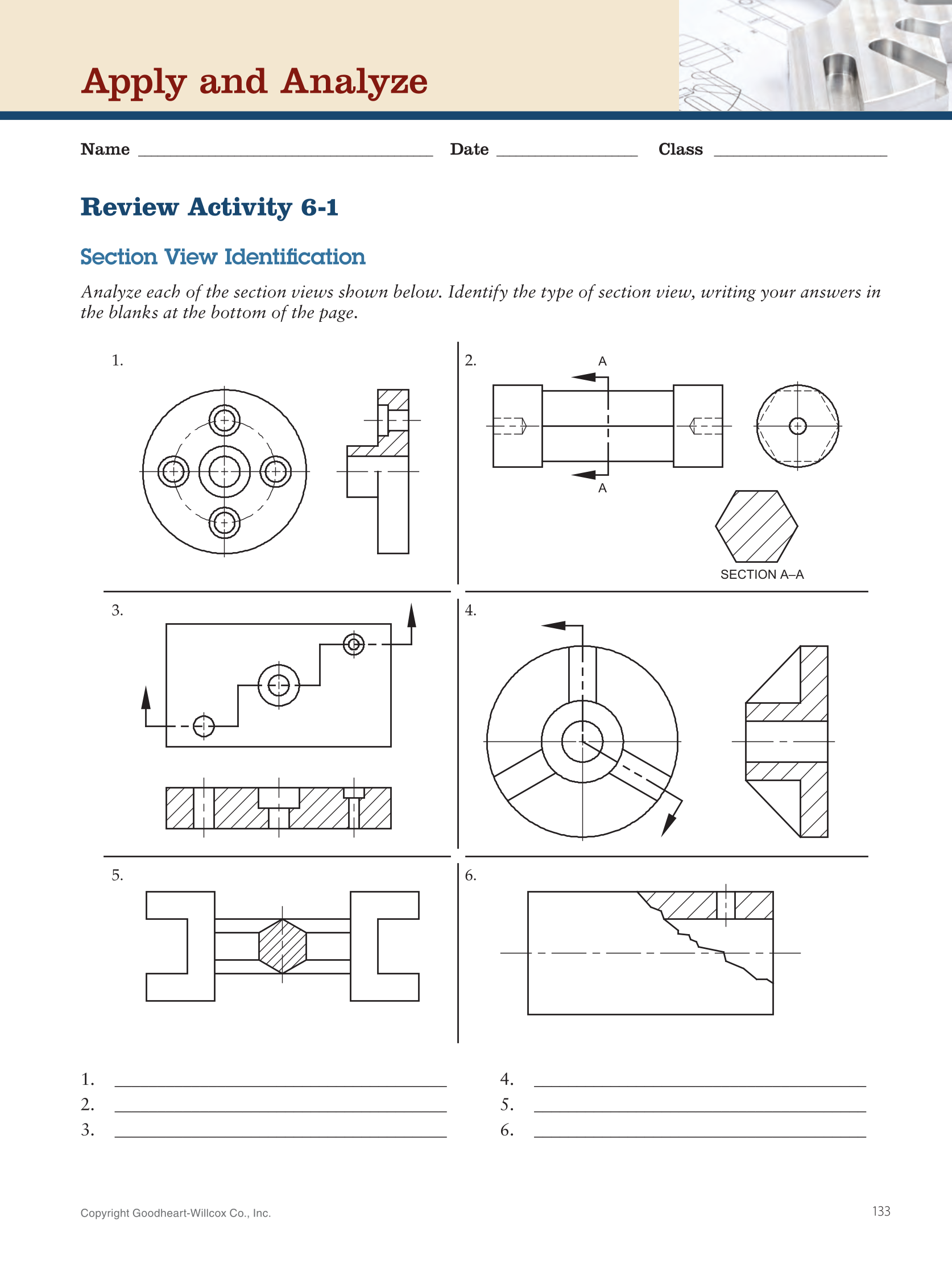 Print Reading for Industry 11e, Online Textbook page 133