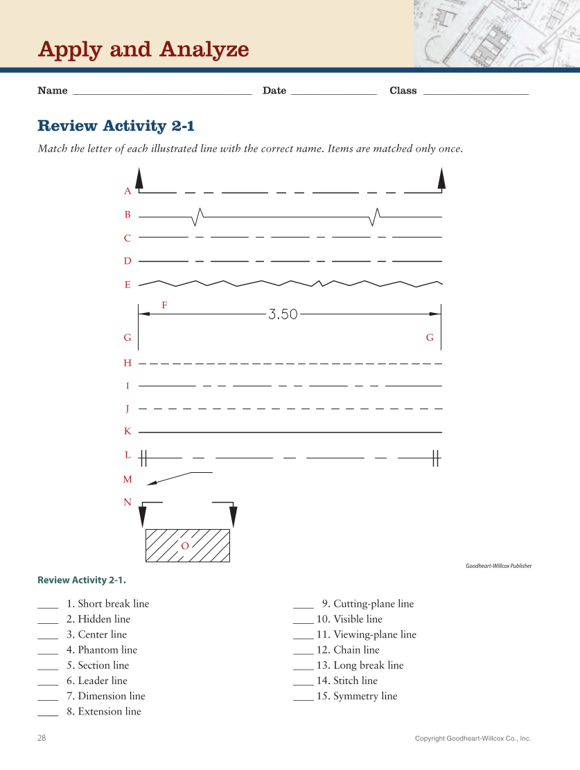 Print Reading for Industry 11e, Online Textbook page 28