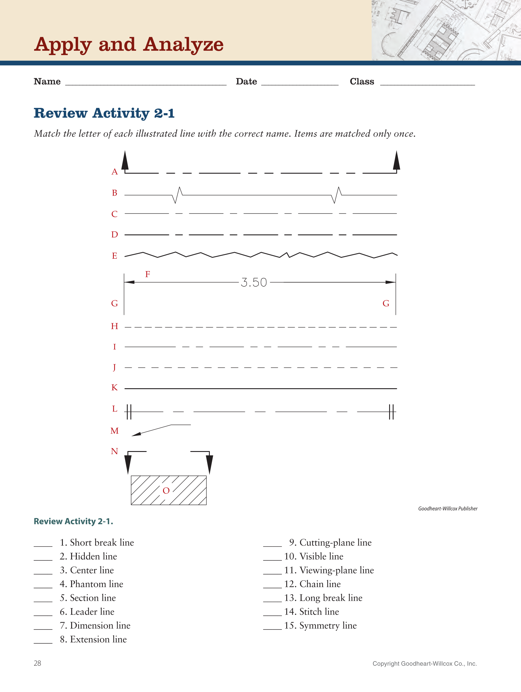 Print Reading for Industry 11e, Online Textbook page 28