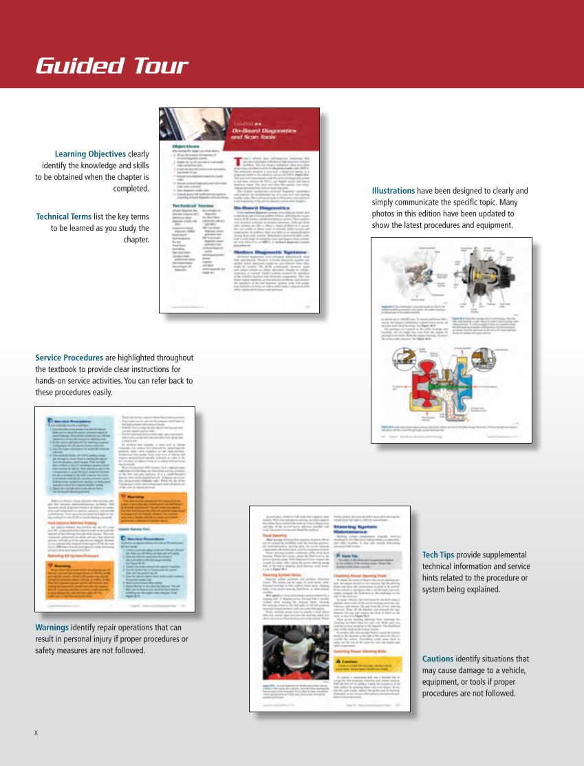 Modern Automotive Technology 10e, Textbook page x