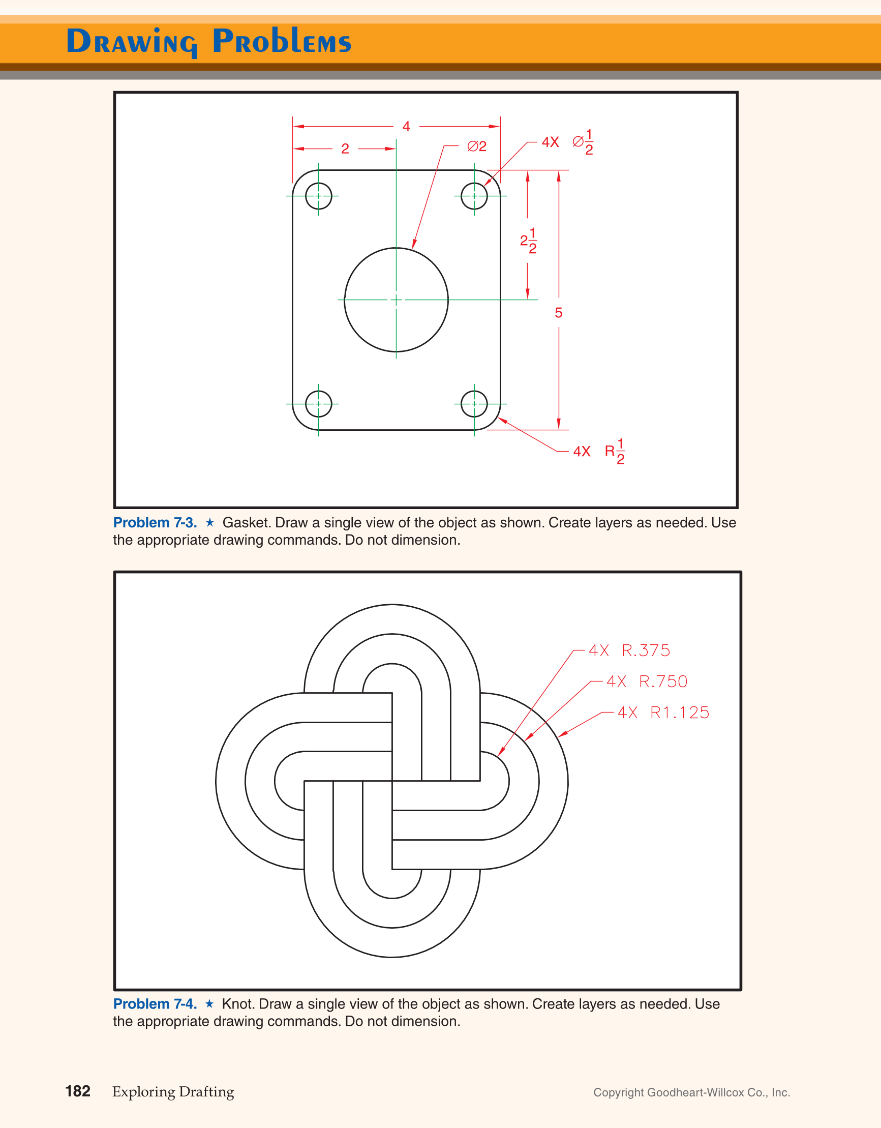 Exploring Drafting, 12th Edition page 182