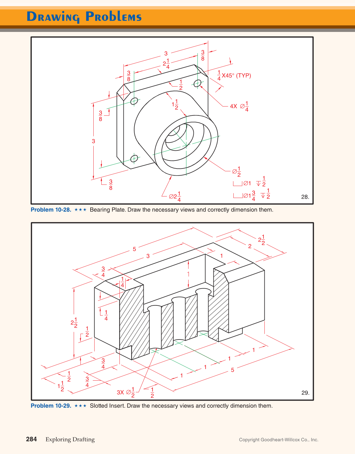 Exploring Drafting, 12th Edition page 284