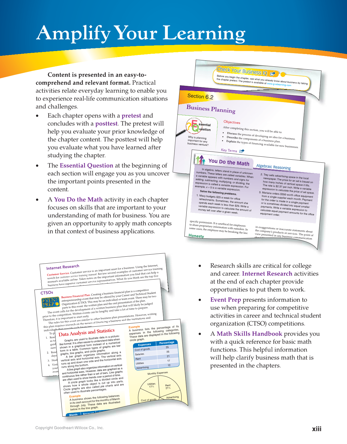 Principles Of Business Marketing And Finance 1st Edition Page Xiii Principles Of Business Marketing And Finance 1st Edition Page Xiii
