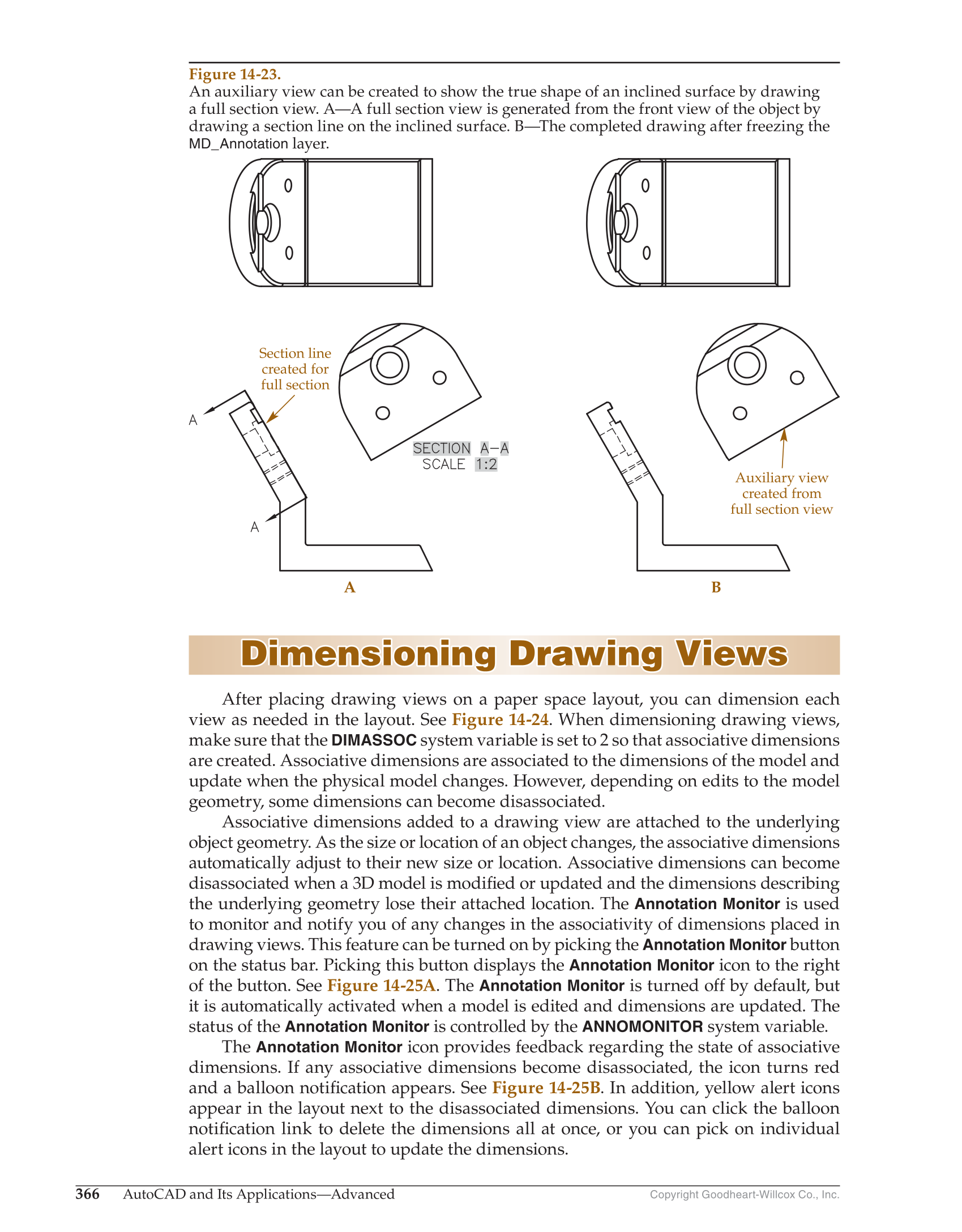 AutoCAD and Its Applications—Comprehensive 2020, 27th Edition page 366