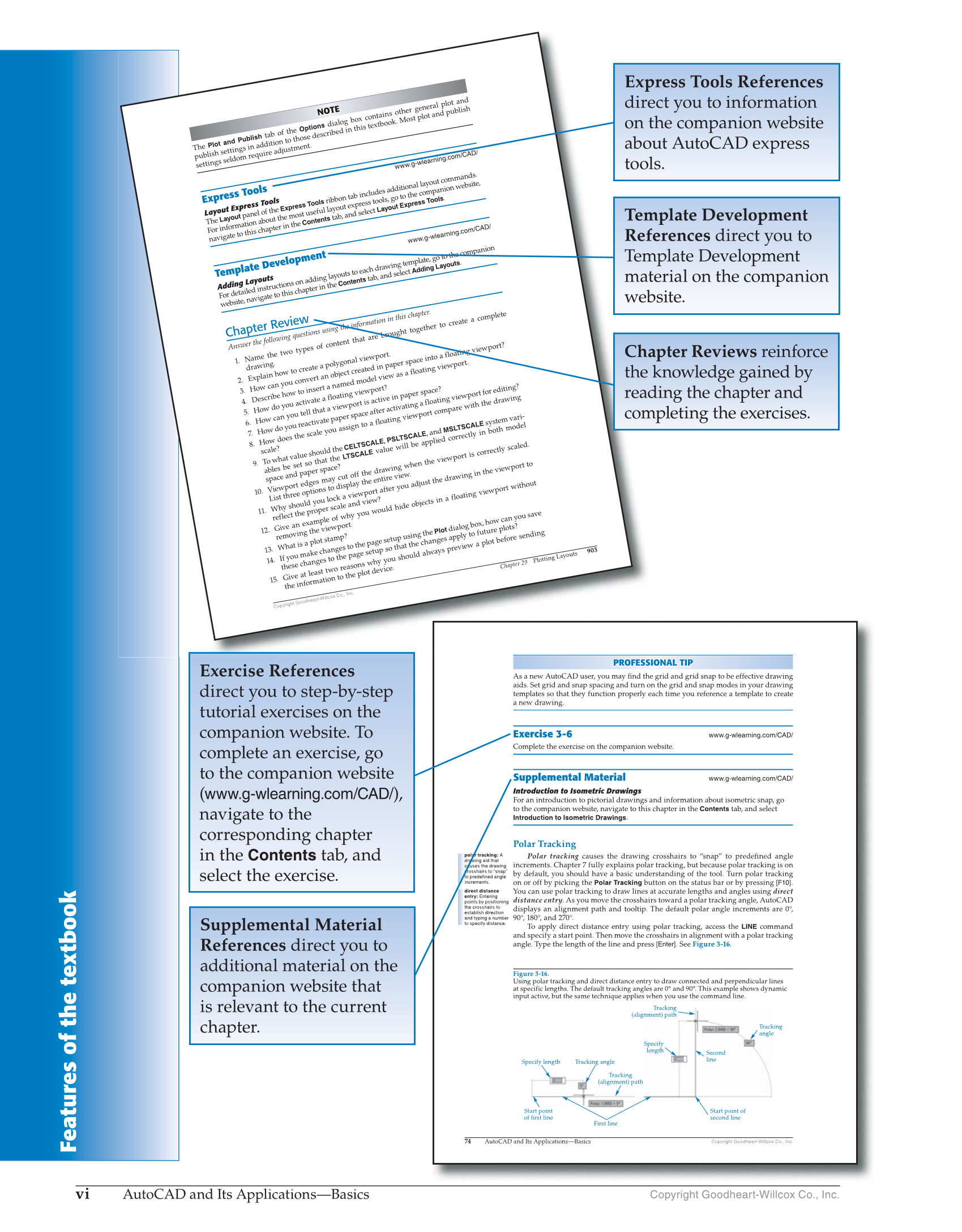 AutoCAD and Its Applications—Basics 2020, 27th Edition page vi