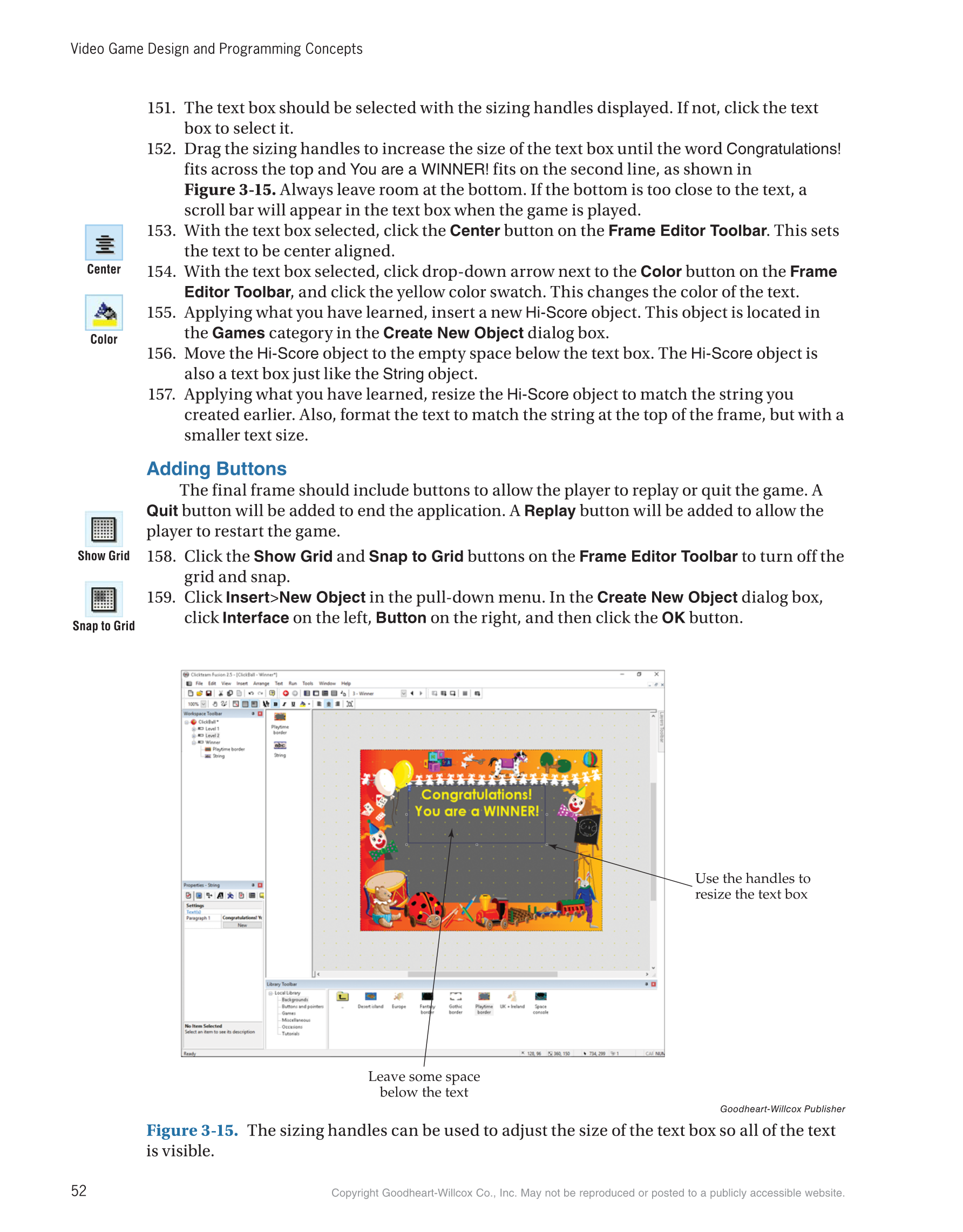 Video Game Design and Programming Concepts, 1st Edition page 52