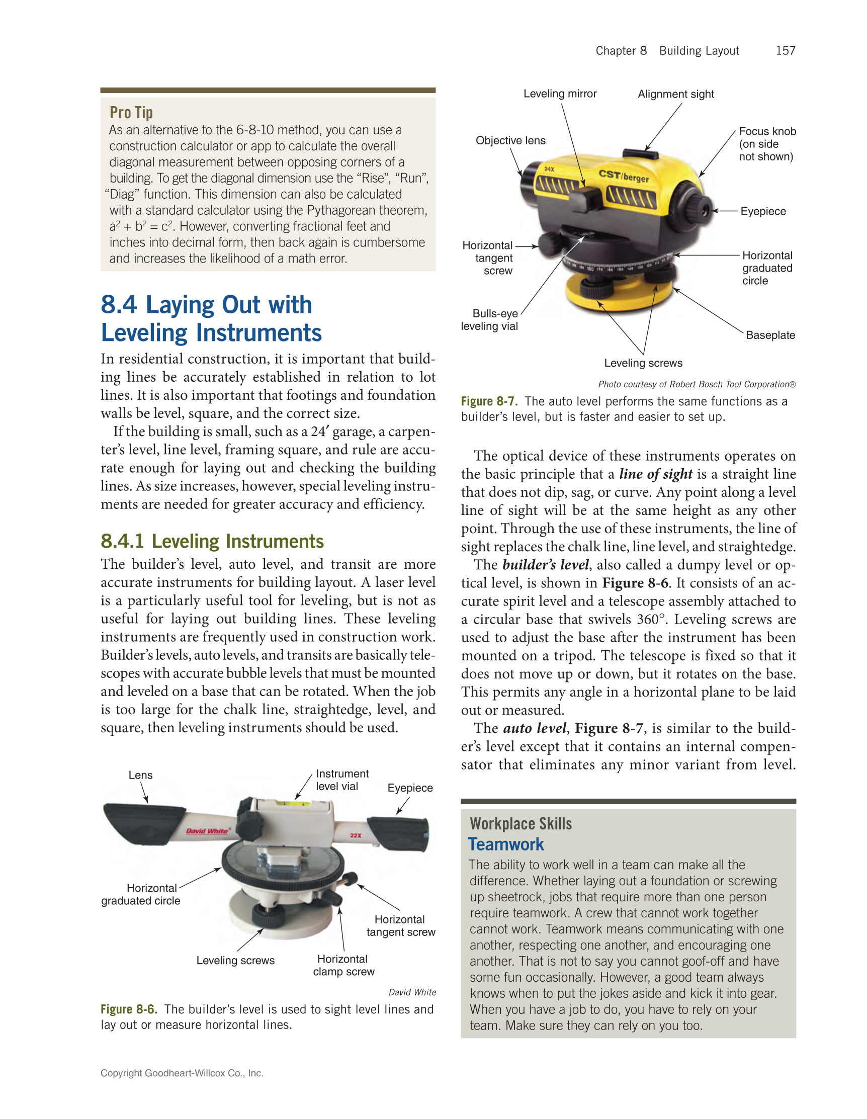Modern Carpentry 13e, Textbook page 157