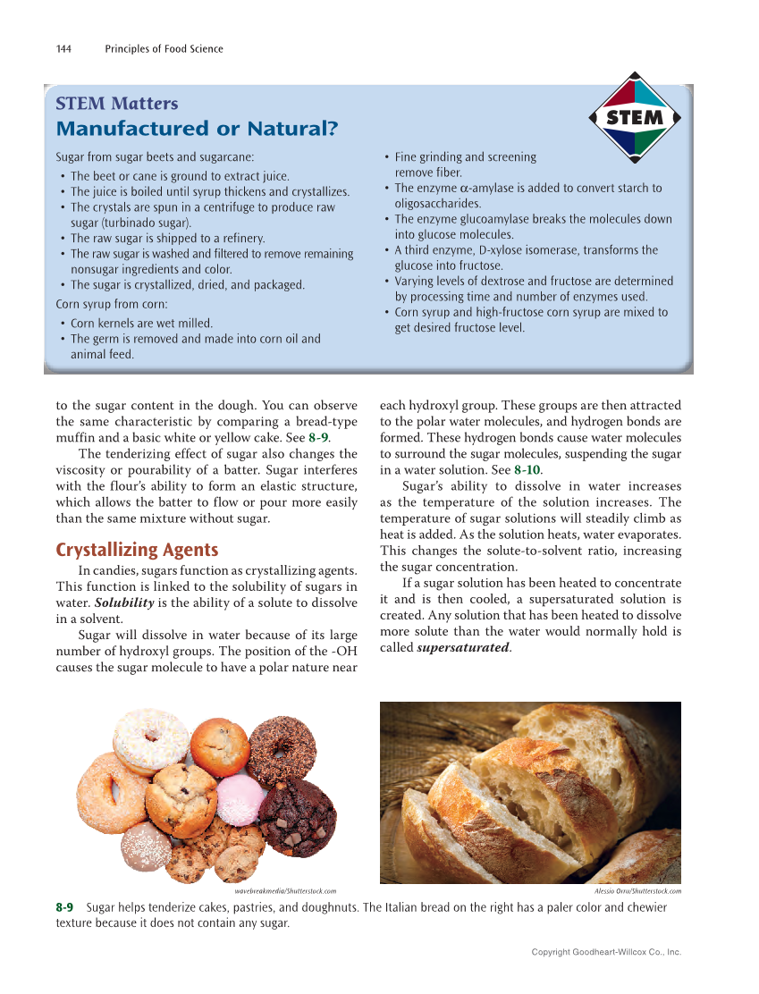 Principles of Food Science 5e, Textbook page 144
