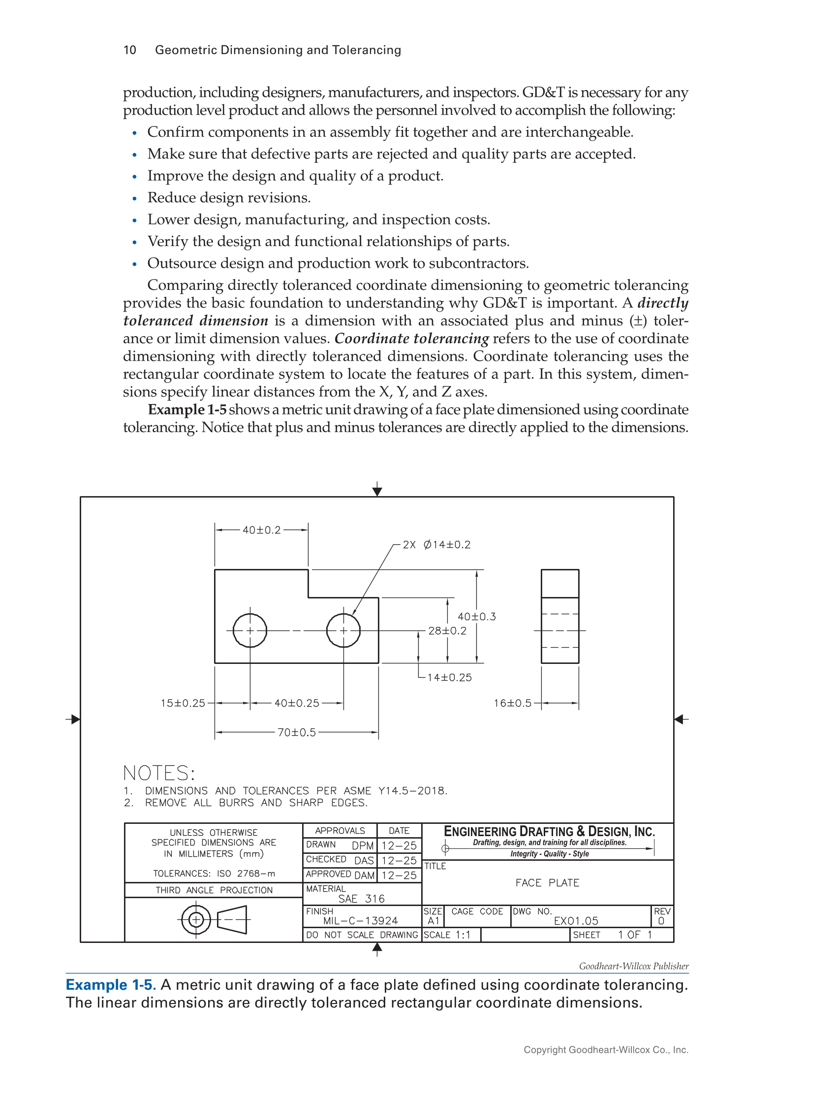 Geometric Dimensioning and Tolerancing: Principles and Practices 10e ...