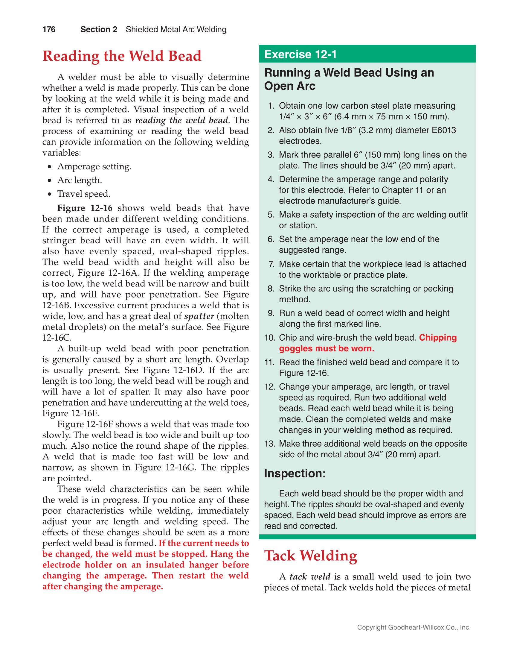 Welding Fundamentals 6e, Textbook page 176