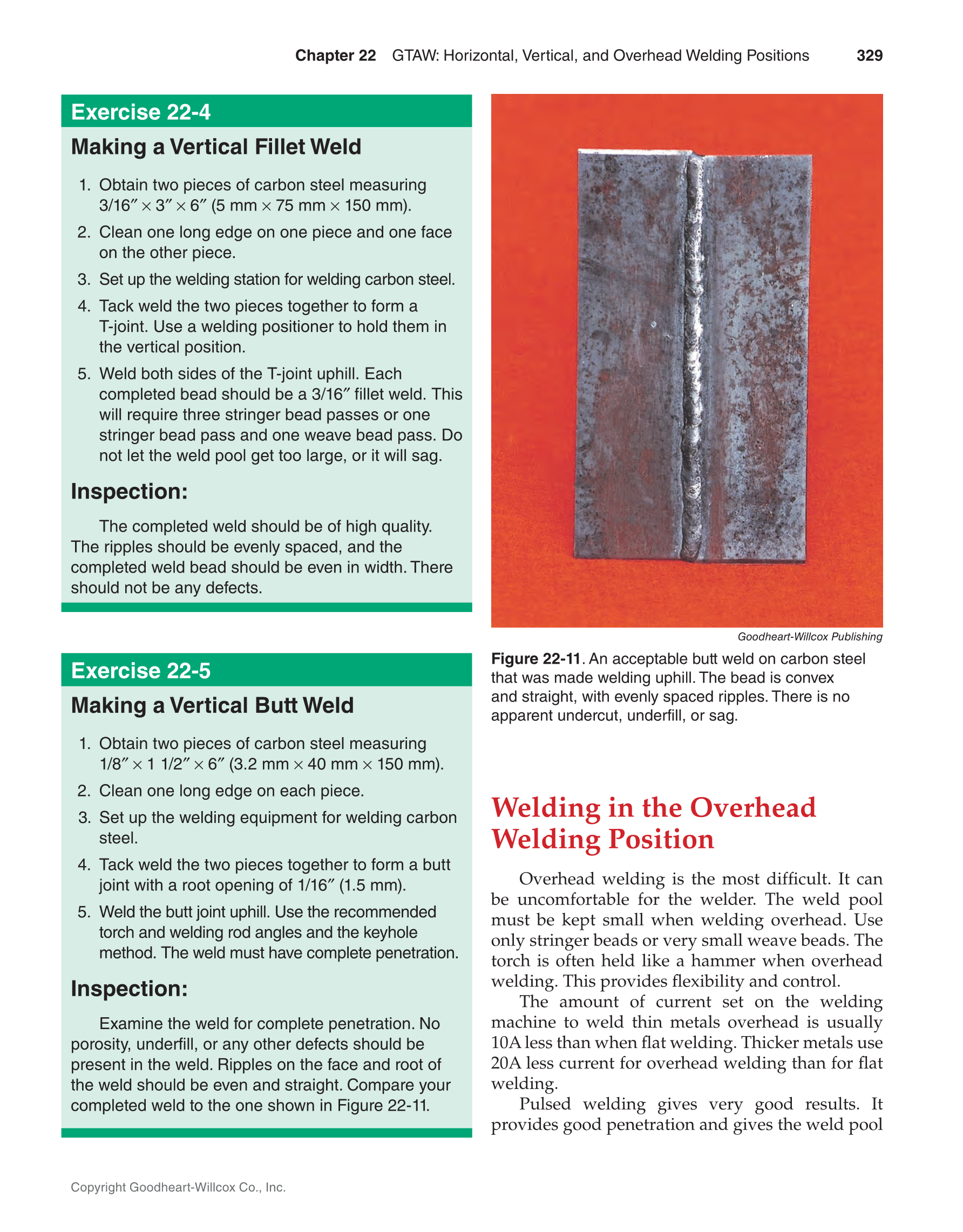 Welding Fundamentals 6e, Textbook page 329